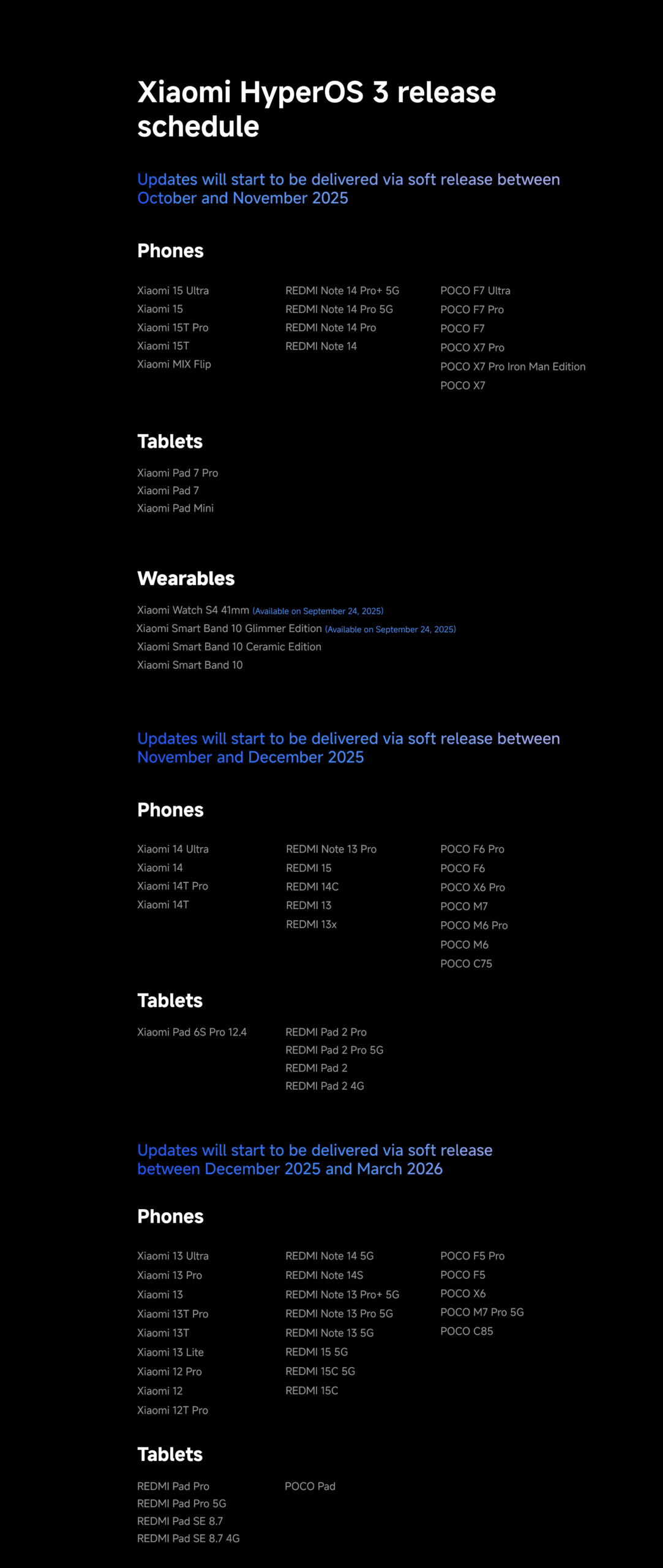 HyperOS 3 beta expands to more Xiaomi devices | TheMobileHunt